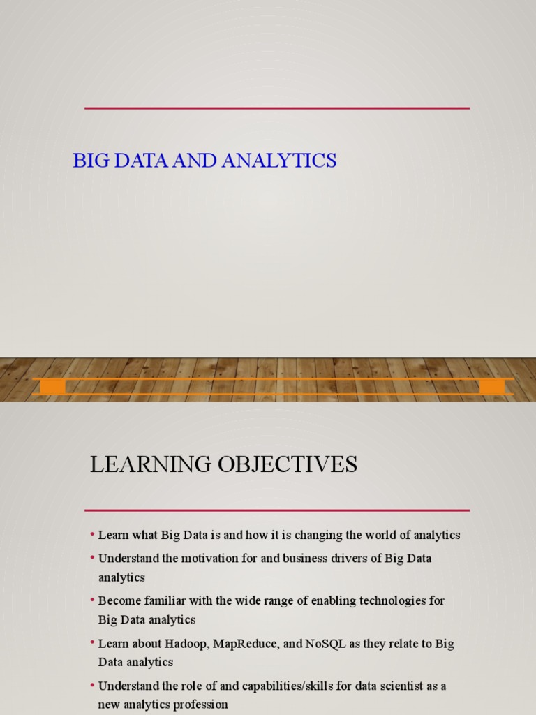 Big Data Analytics | Download Free PDF | Apache Hadoop | Big Data