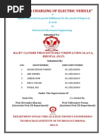 Smart EV Charging Station Project Report | PDF | Electric Vehicle ...