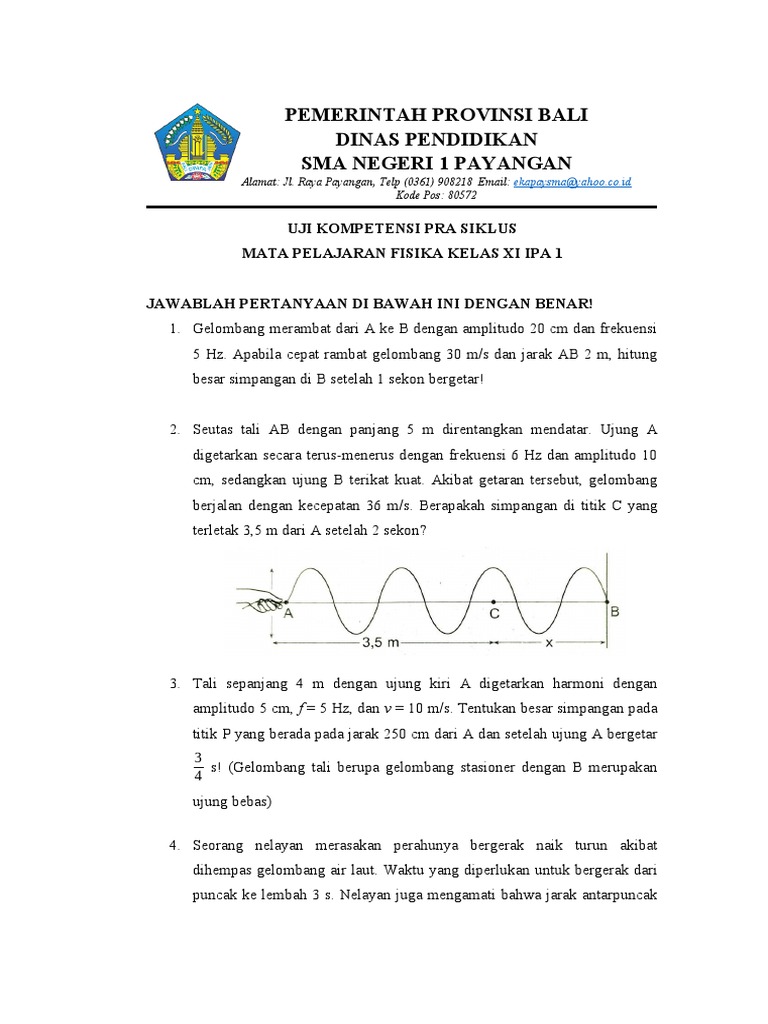 Soal Jawaban PTK 2 | PDF