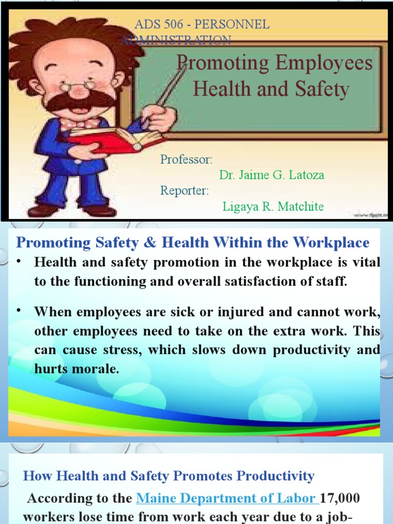 ADS - 506 Promoting Health and Safety Fo Employees | Download Free PDF ...