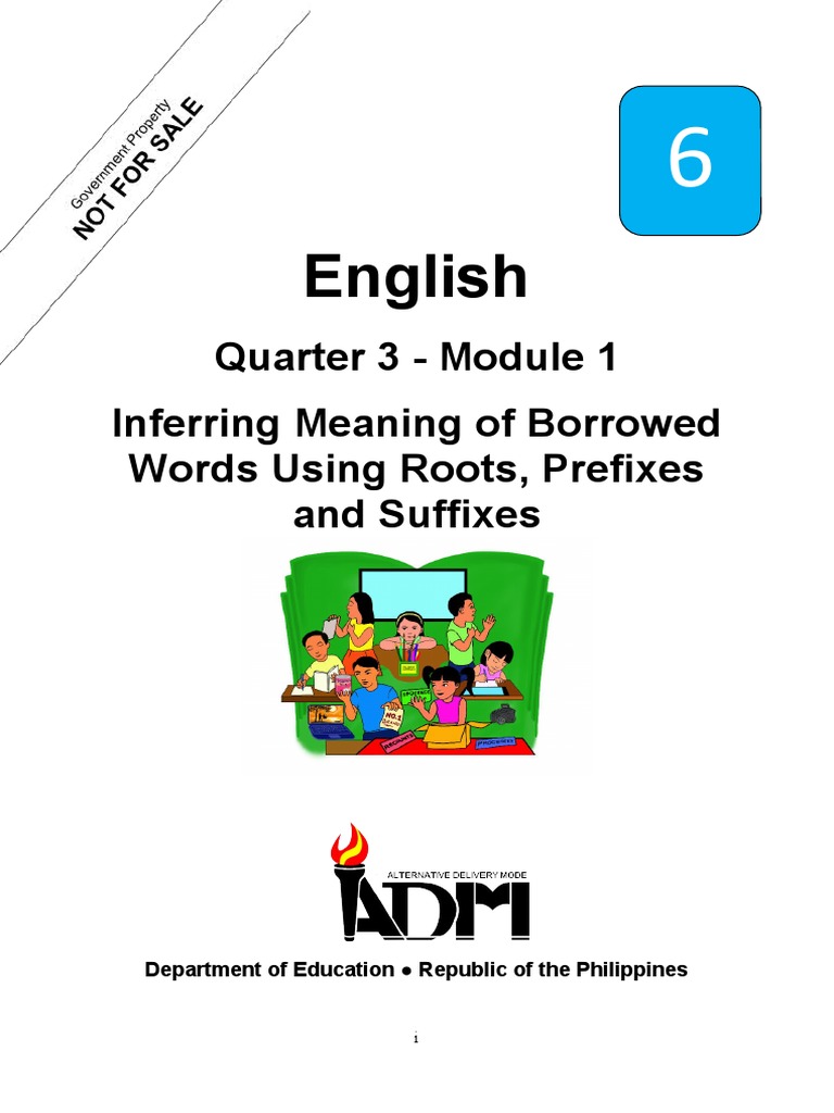 English6_Q3_M1_L1-L2-L3-1 | PDF | Learning | Word