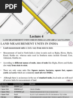 Conversion Table For Land | PDF | Home & Garden