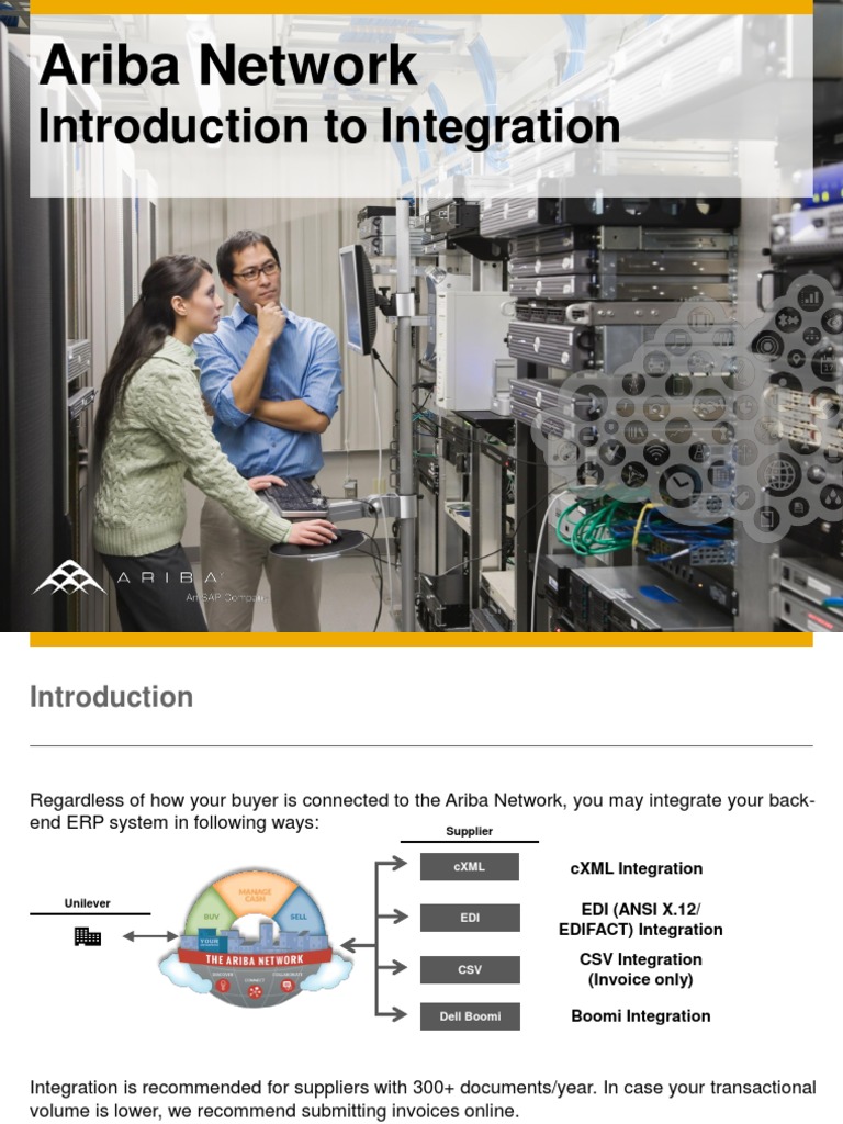 Unilever Integration Quick Start Guide | PDF | Electronic Data ...