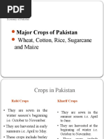 Wheat and Crop Calendar for Pakistan | PDF