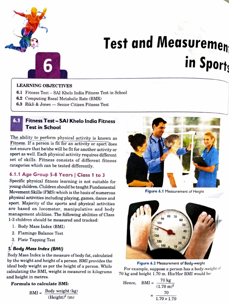 Chapter - 6 Test and Measurement | PDF | Body Mass Index | Obesity