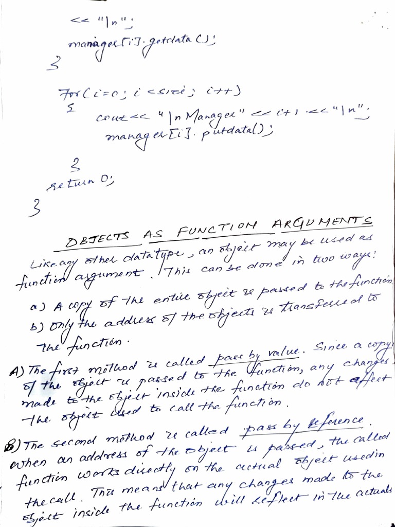 Classes and Objects Part2 | PDF