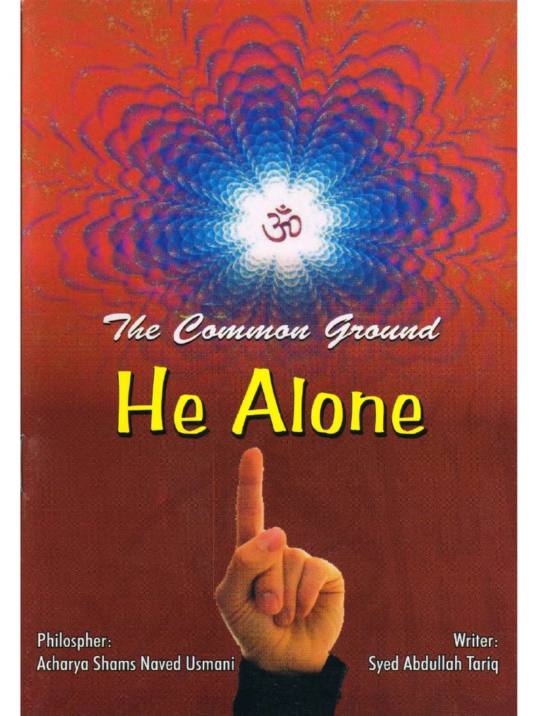 He Alone | PDF