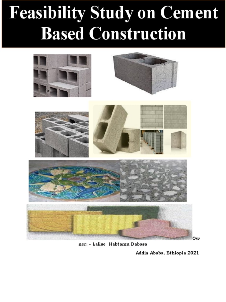 Lalise - Business - Plan Cement Based Brick | PDF | Concrete | Cement