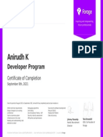 Infosys - Programming With JAVA | PDF