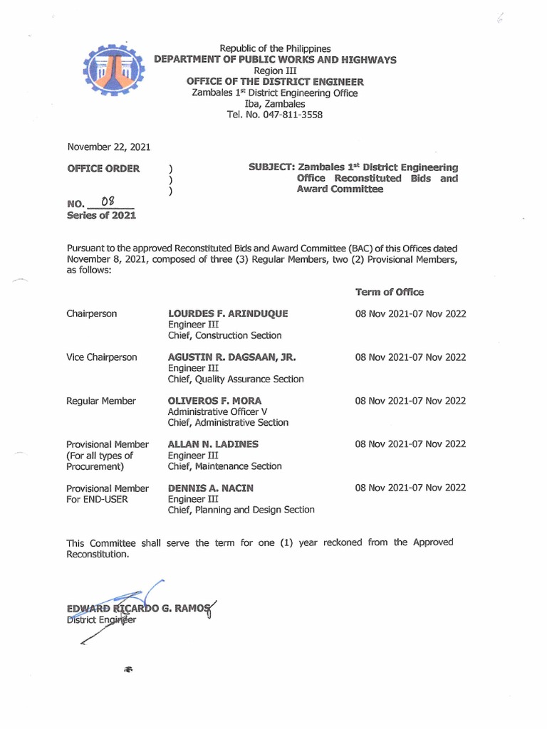 Reconstitution of BAC 2021 | PDF