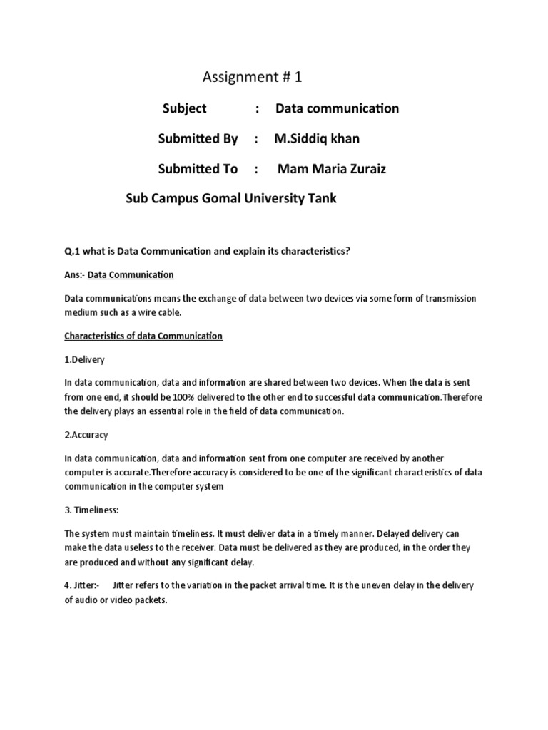 Data Communication Pdf Network Topology Computer Network
