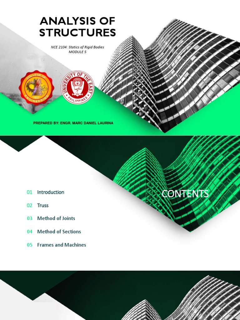 Module 5 - Analysis of Structure | PDF | Truss | Force
