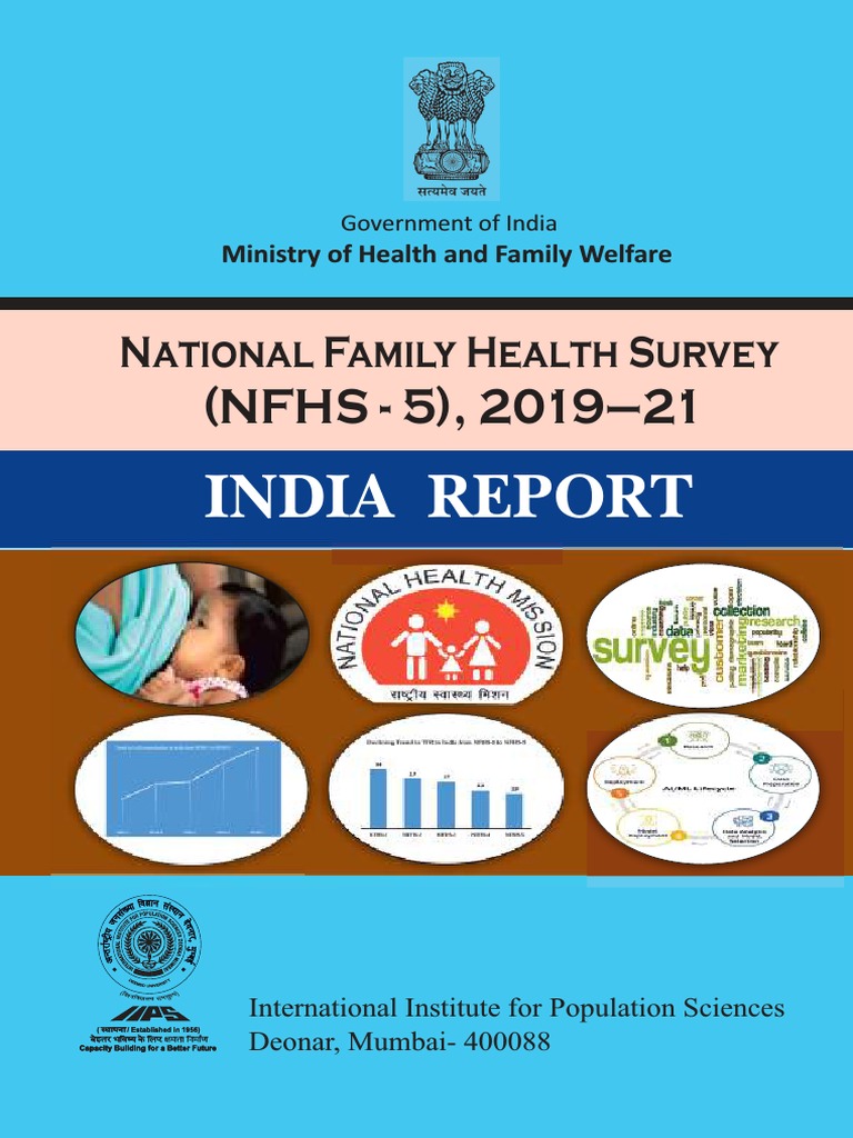 Nfhs 5 India Report Pdf Family Planning Childbirth