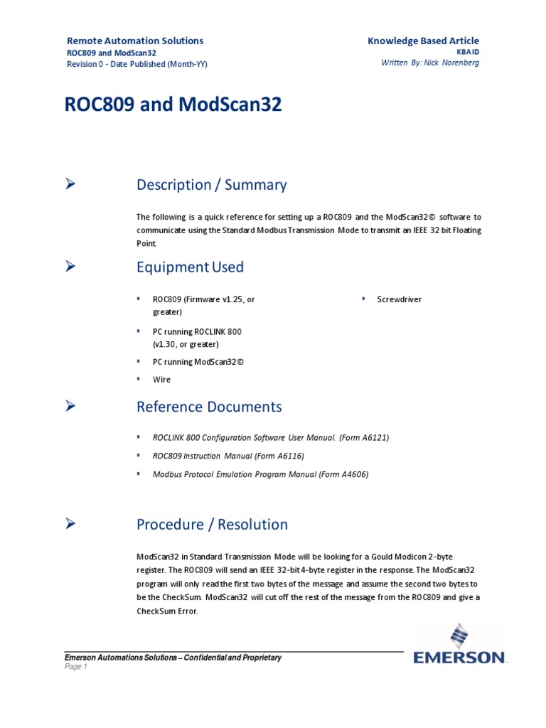 Roc809 Modscan32 Modbus Setup Pdf Computing Computer Science 3774