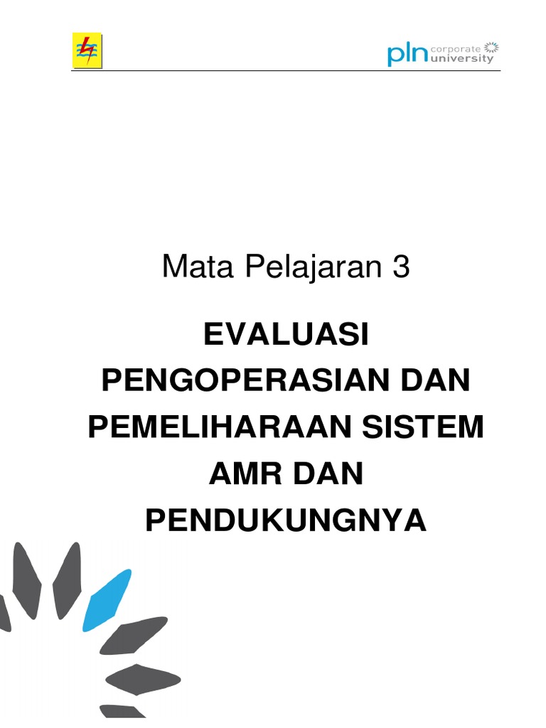 Evaluasi Op - Har Sistem AMR | PDF