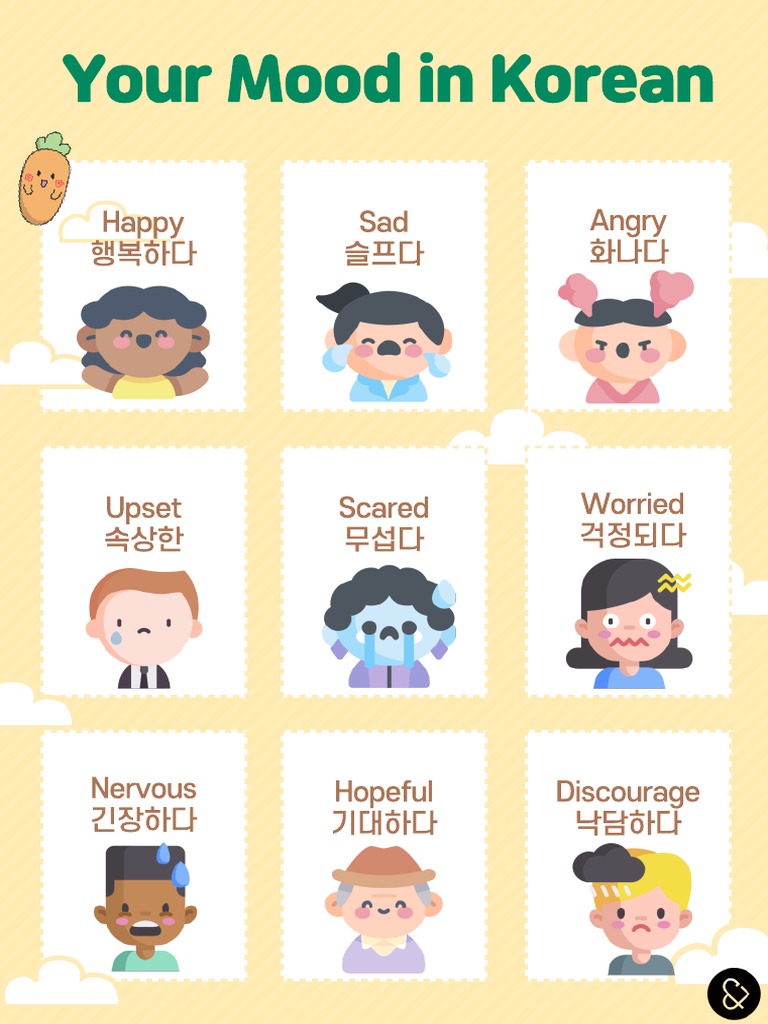 Mood in Korean by Sooandcarrots | PDF