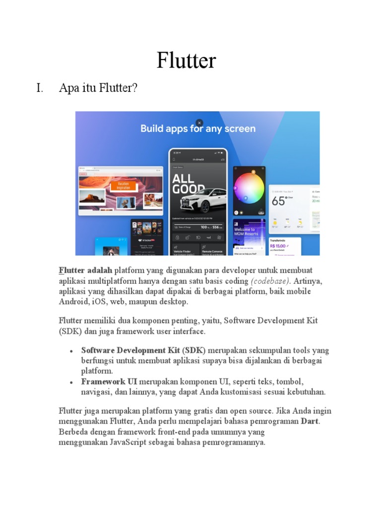 Modul Flutter 2022 | PDF Modul Flutter 2022 | PDF