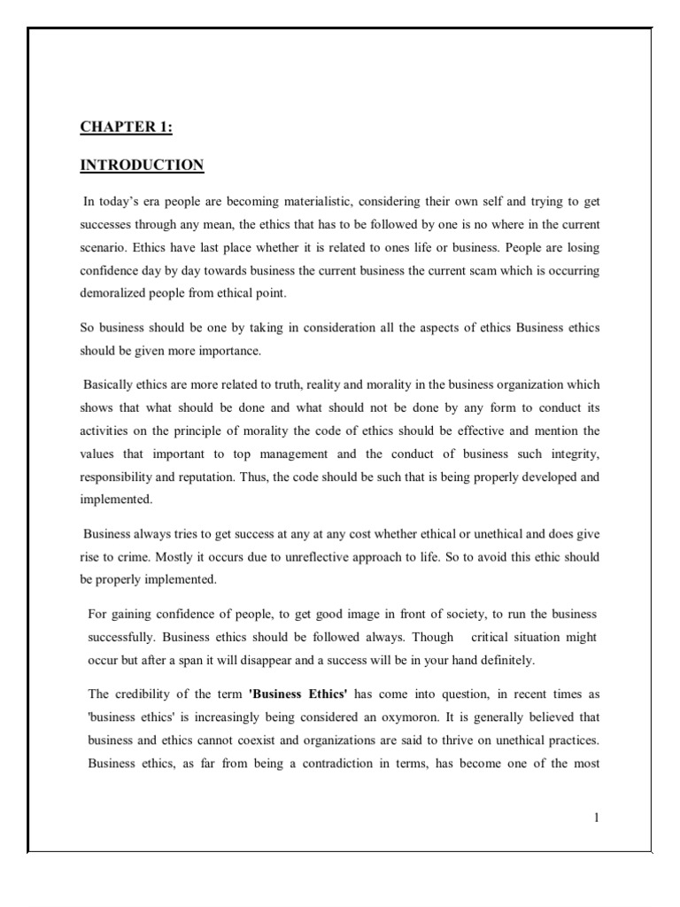 Ethics Project Report3 | Business Ethics | Value (Ethics)