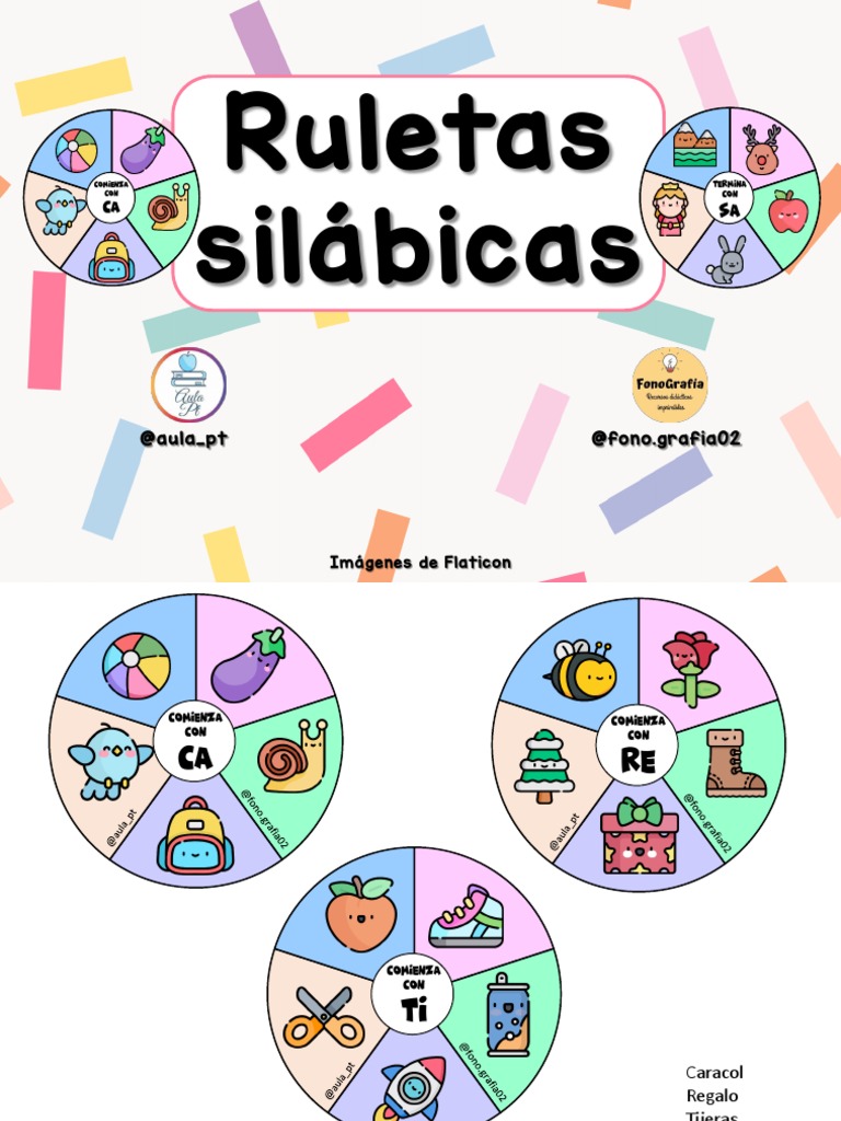 Ruletas Silábicas | PDF