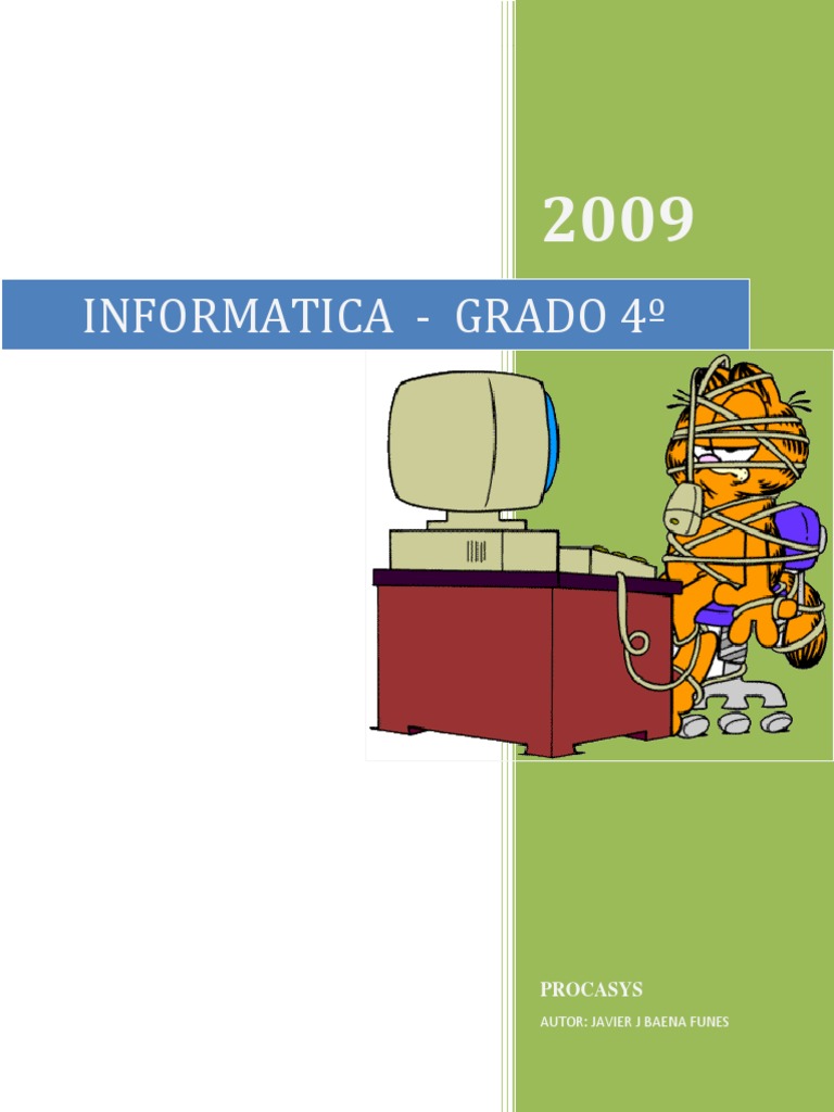 Modulo Informatica Grado 4 | PDF | Microsoft PowerPoint | Algoritmos