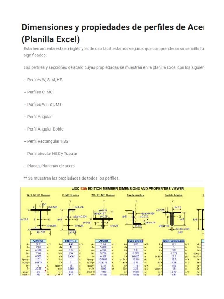 AISC Steel Shapes Guide | PDF | Structural Engineering | Mechanical ...