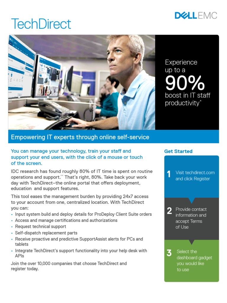 DELL - TechDirect - Datasheet | PDF | Dell | Information Technology