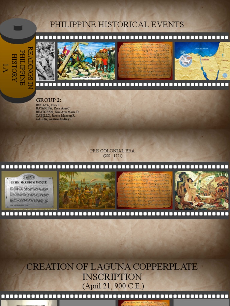 Philippine Historical Events | PDF | Philippines