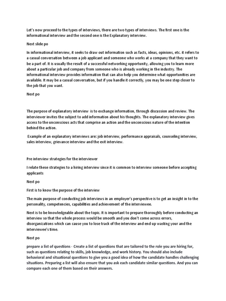 Speech Script | PDF | Interview | Job Interview