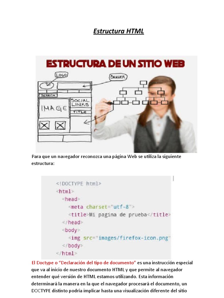 Estructura de HTML | PDF