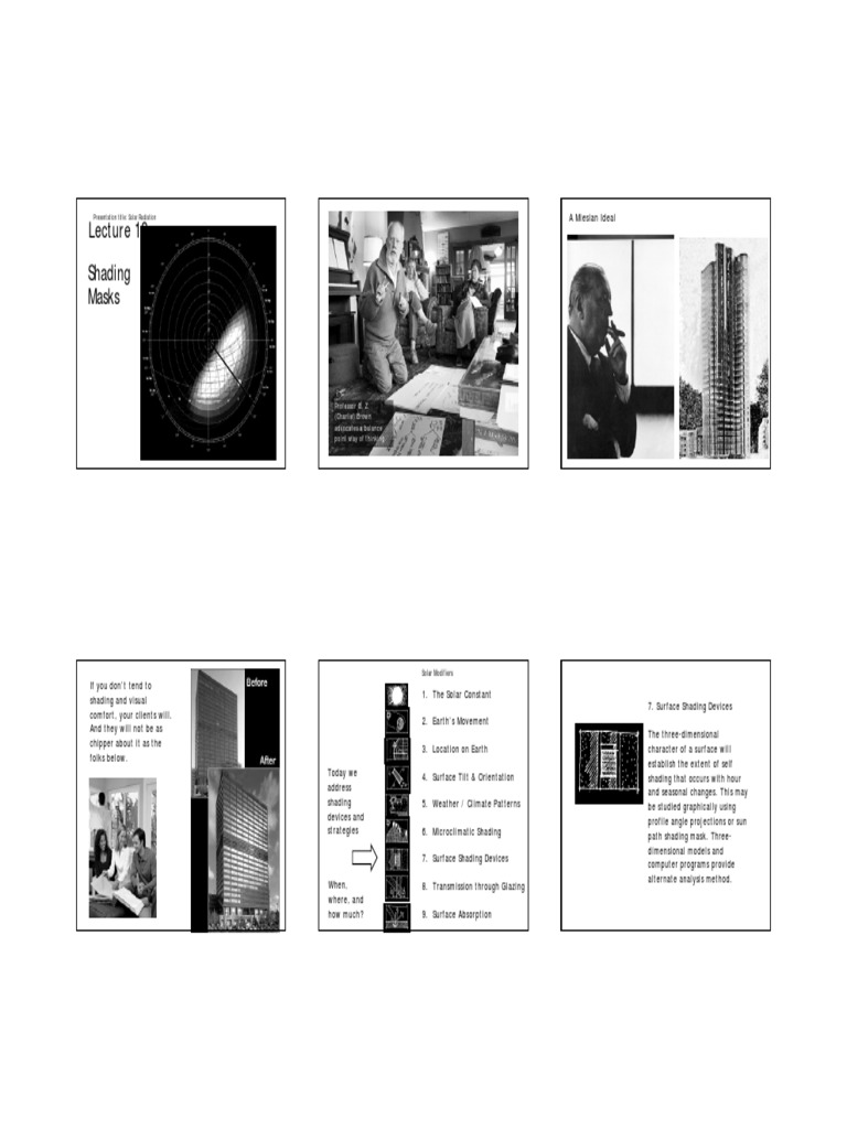 Solar Shading Techniques | PDF | Window