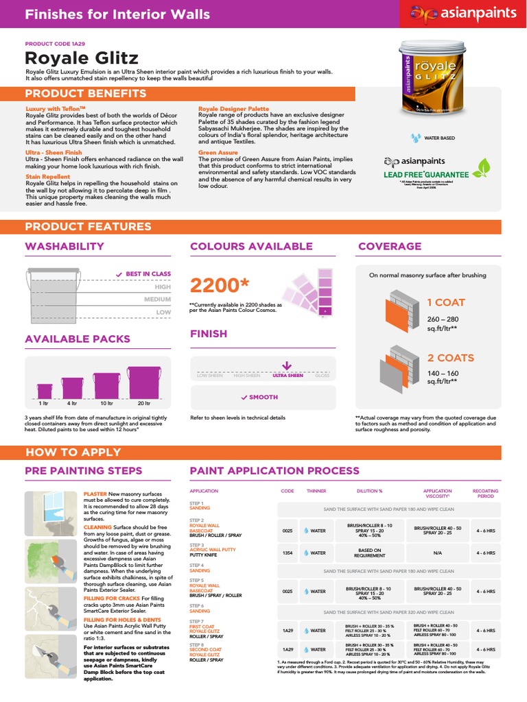 Royale Glitz Pis | Download Free PDF | Paint | Acrylic Paint