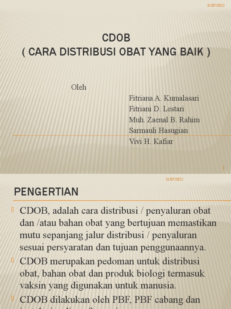 Cdob | PDF