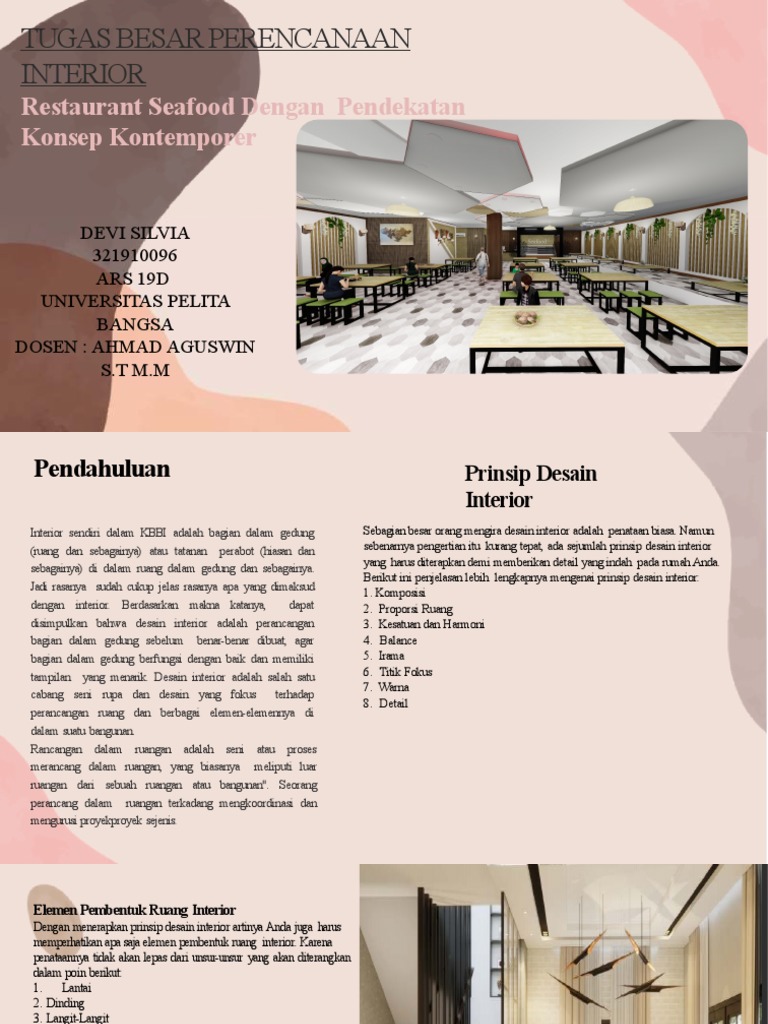 Uts Interior Devi Silvia | PDF