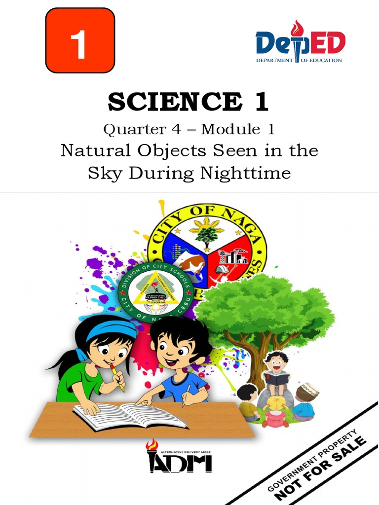 SSES Science 1 Quarter 4 Week 1 | PDF | Night Sky | Sky