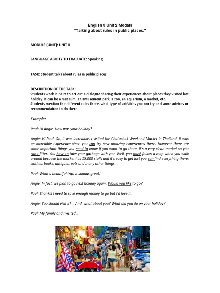 Speaking - Rules in Public Places | PDF | Linguistics | Cognitive Science