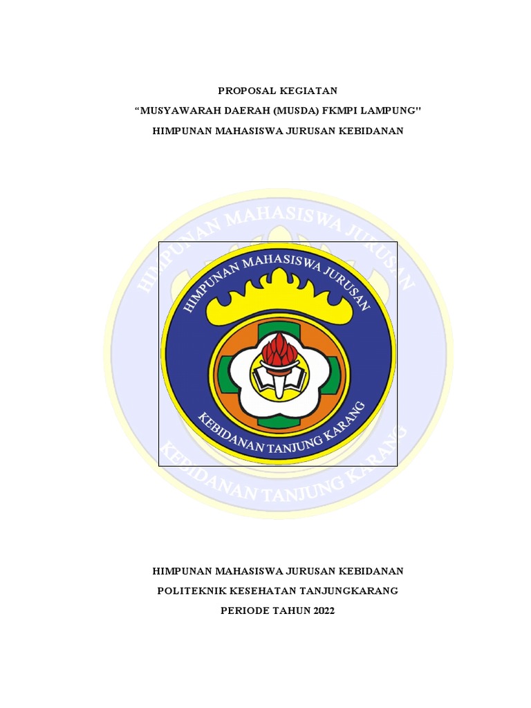 Proposal Musda | PDF