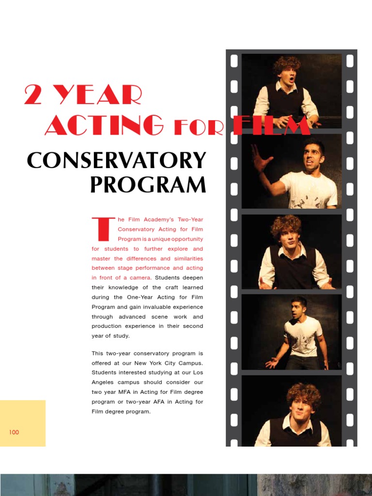 Mastering the Craft: A Comprehensive Curriculum for the Two-Year Acting ...