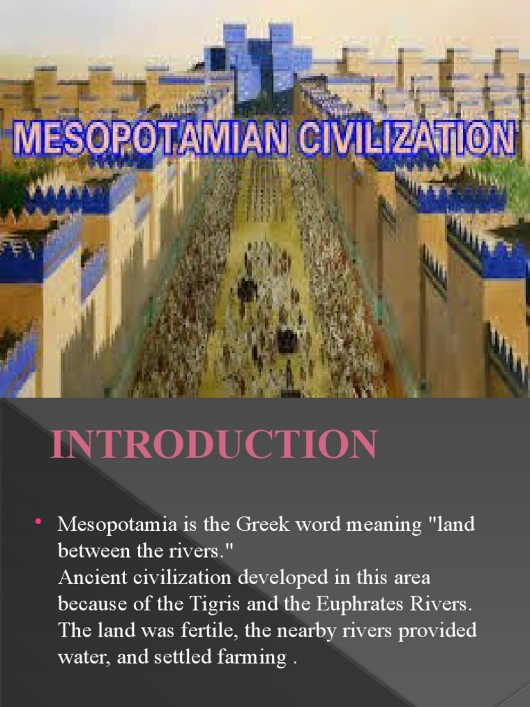 Overview of Ancient Mesopotamia | PDF
