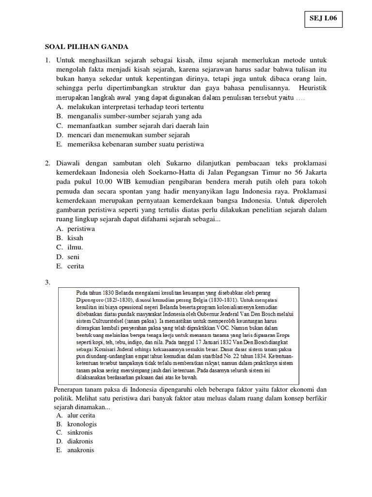 Sej L06 | PDF | Agama & Spiritualitas