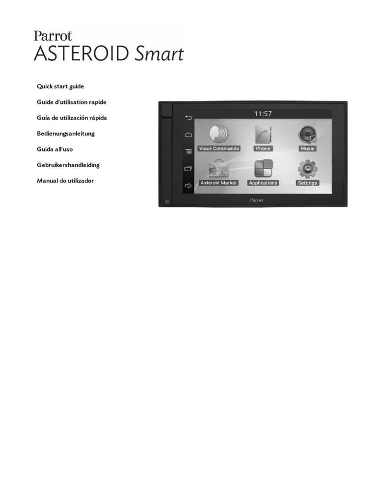 Manual 1209203 Parrot Asteroid Smart | PDF | Bluetooth | I Pod