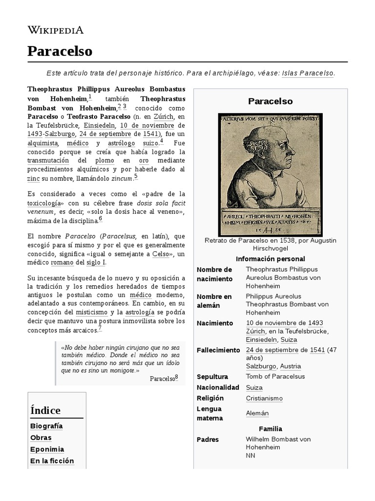 Paracelso | PDF