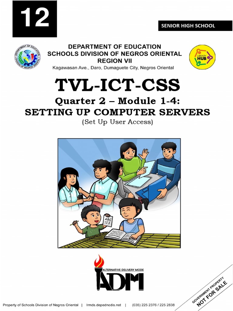 Tvl-Ict-Css: Quarter 2 - Module 1-4: Setting Up Computer Servers | PDF | Operating System ...