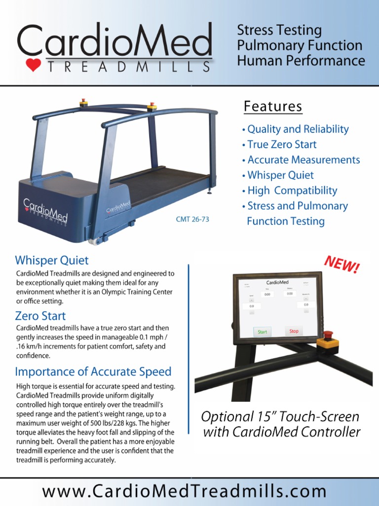 CardioMed Treadmills | PDF