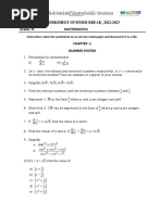 Class 9 Maths Half Yearly Examination Question-Paper | PDF | Triangle ...