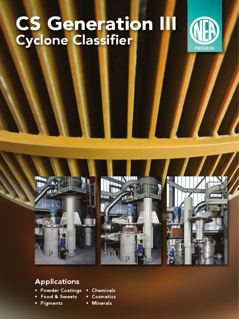 Cyclone Classifier: CS Generation III | PDF