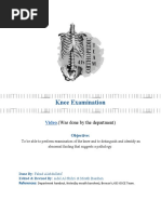 Hip Examination - OSCE Guide - Geeky Medics | PDF