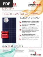 550W Solar Panel Technical Specifications | PDF | Solar Panel ...