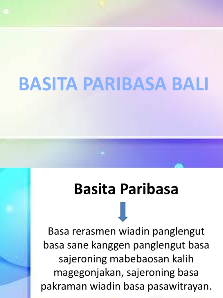 Basita Paribasa | PDF | Seni & Disiplin Bahasa | Agama & Spiritualitas