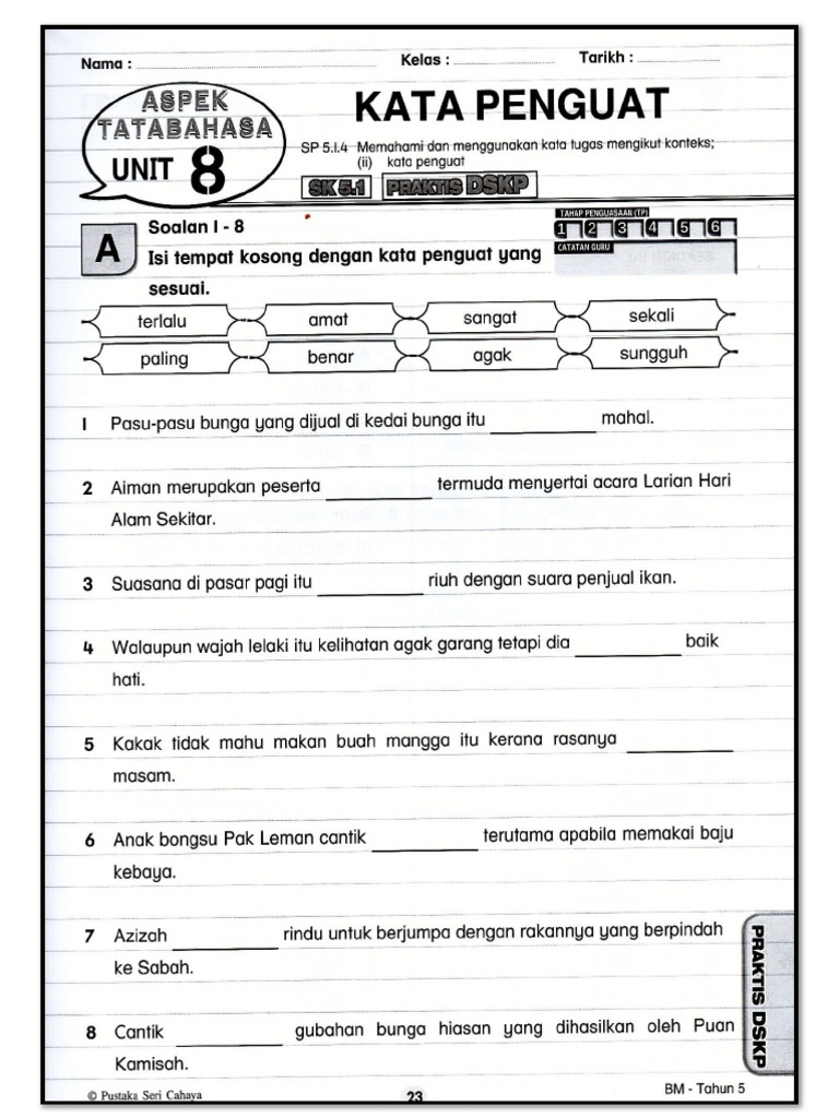 Kata Penguat 1 | PDF