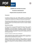 Oficio 1 Proteccion Civil | PDF